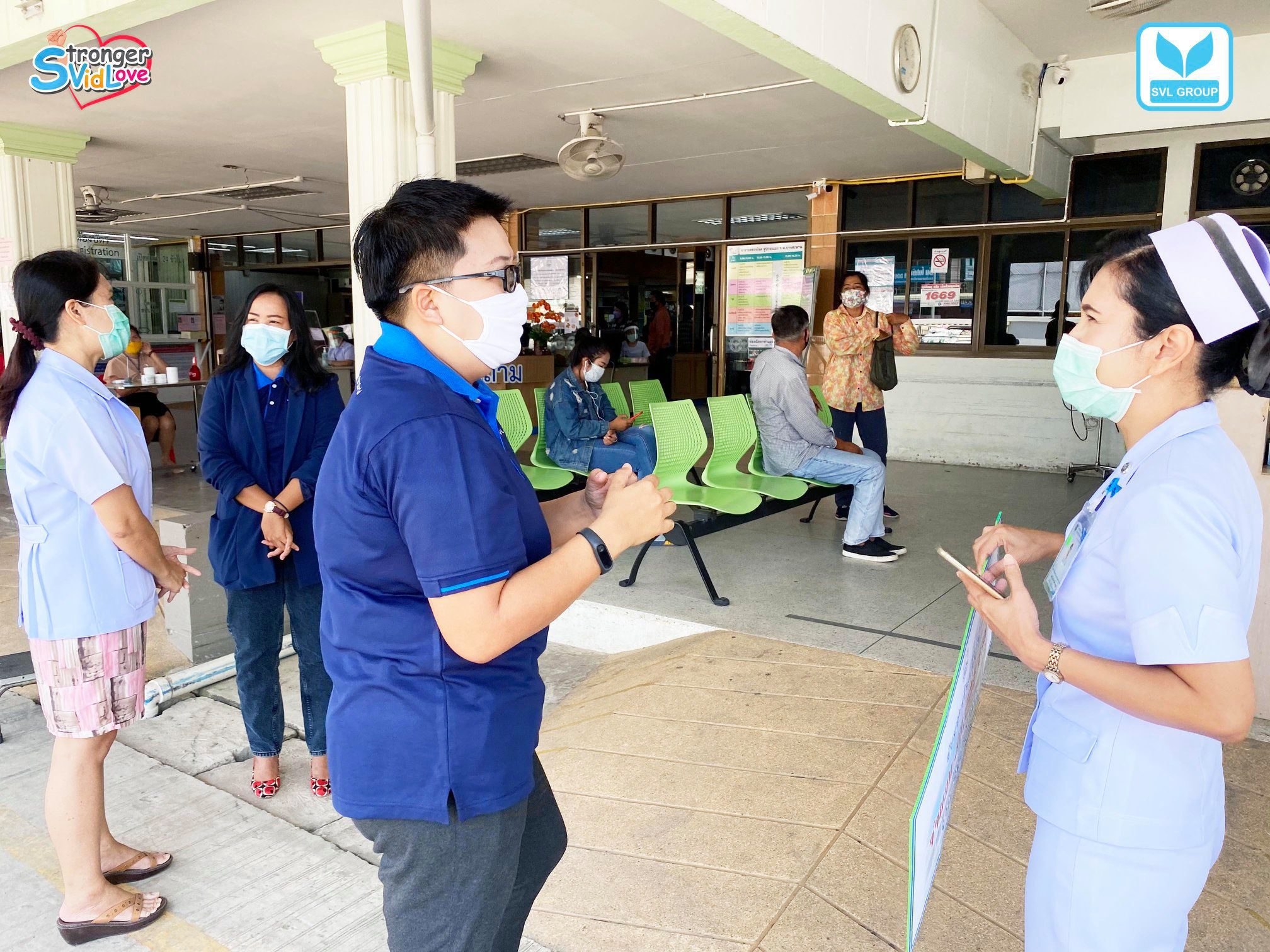 SVL Group ส่งมอบความห่วงใยบุคลากรทางการแพทย์ รพ.บางสะพาน “ฝ่าวิกฤต สู้ ...